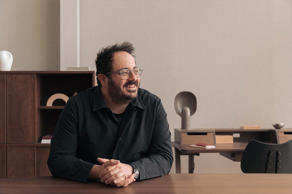 At home: Henry Tadros, Chairman of L.Ercolani - Cimmermann